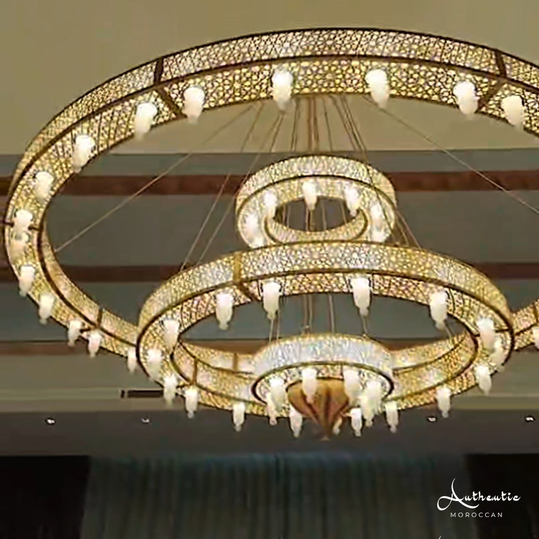Custom Made Large Chandelier Lighting Large Modern Luxury Professional