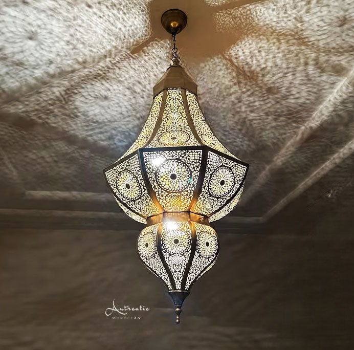 Moroccan Ceiling Light, ASSEEF – Authentic Moroccan Ltd