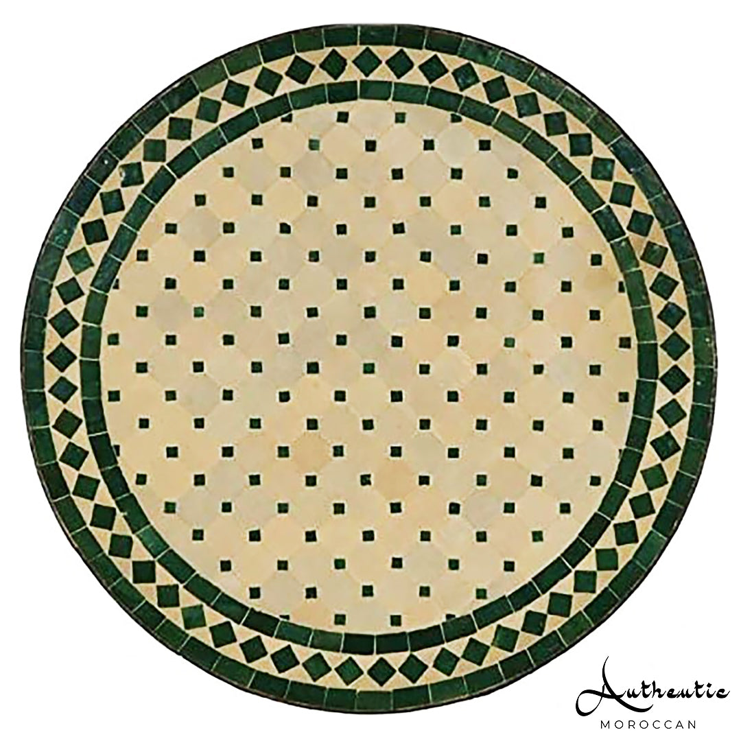 Mosaic Round Table - 1020 – Authentic Moroccan Ltd