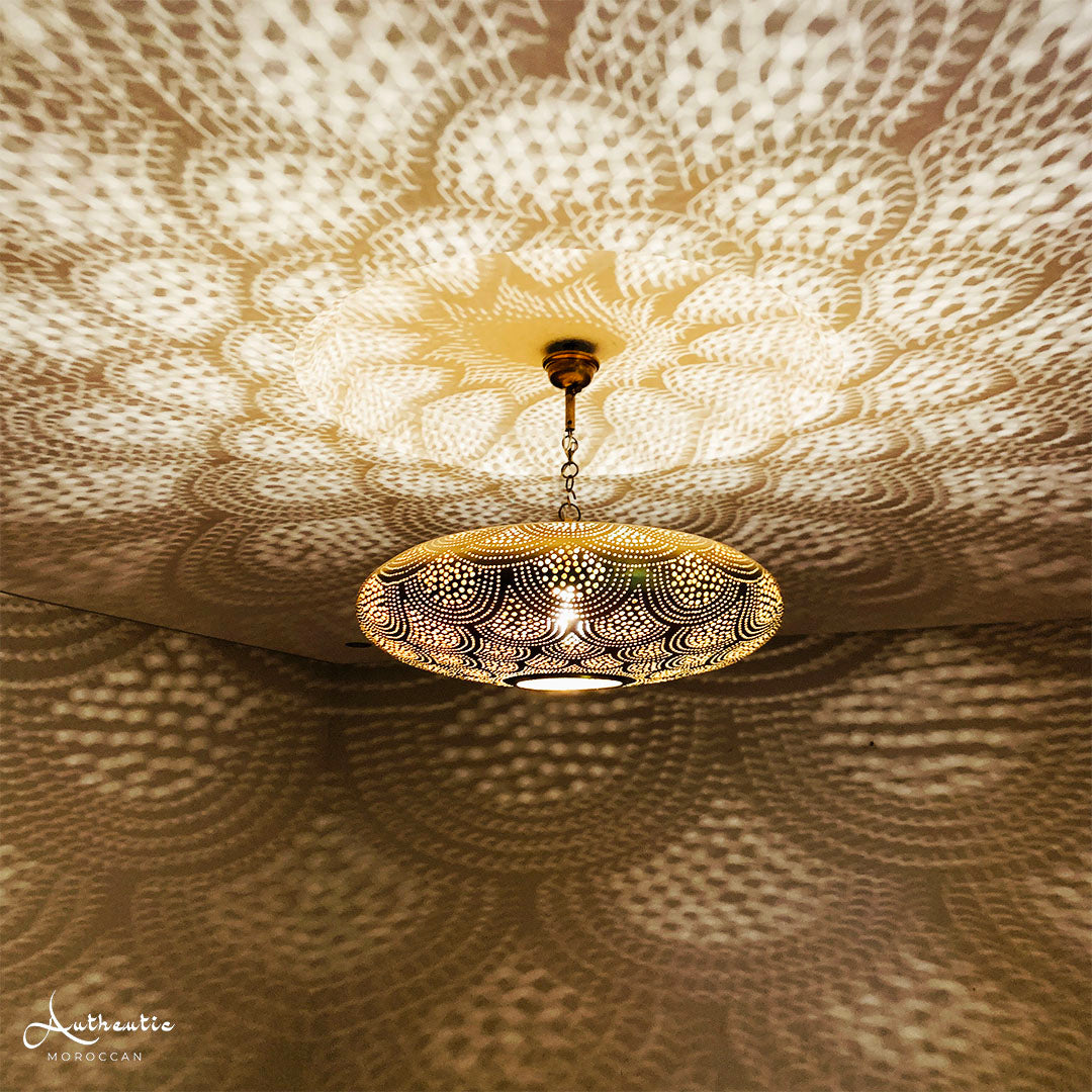 Moroccan Ceiling Light, Feal – Authentic Moroccan Ltd