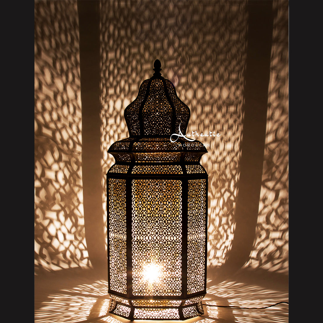 Moroccan Table & Floor Lamp, AYLA – Authentic Moroccan Ltd