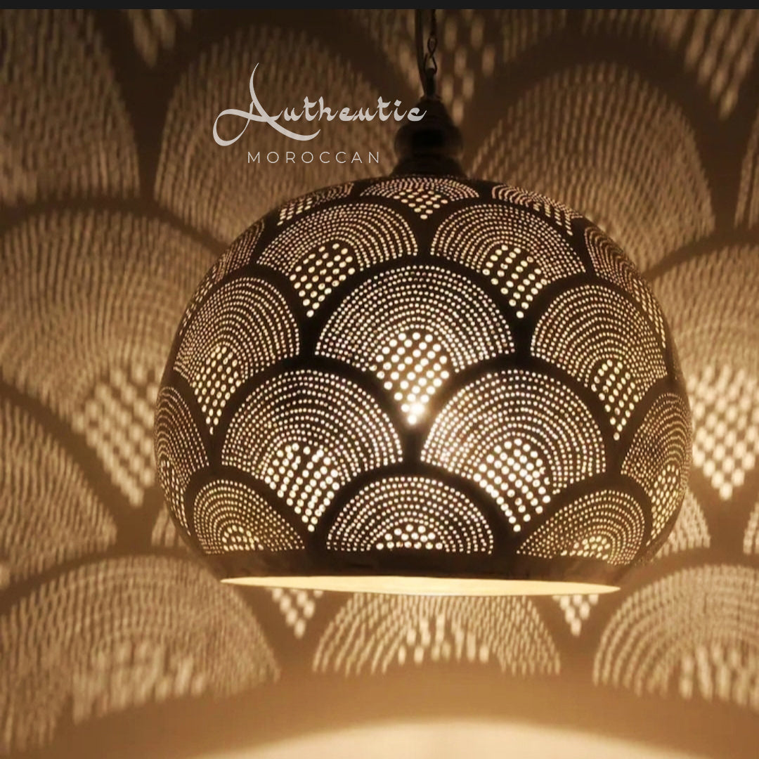 Moroccan Ceiling Light, Nasseem – Authentic Moroccan Ltd
